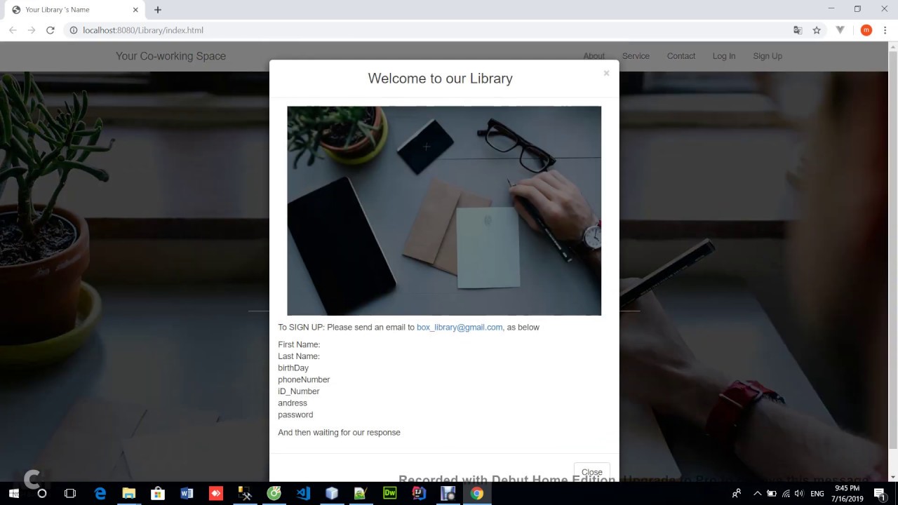 Video demo for project: Library (Spring MVC) - YouTube