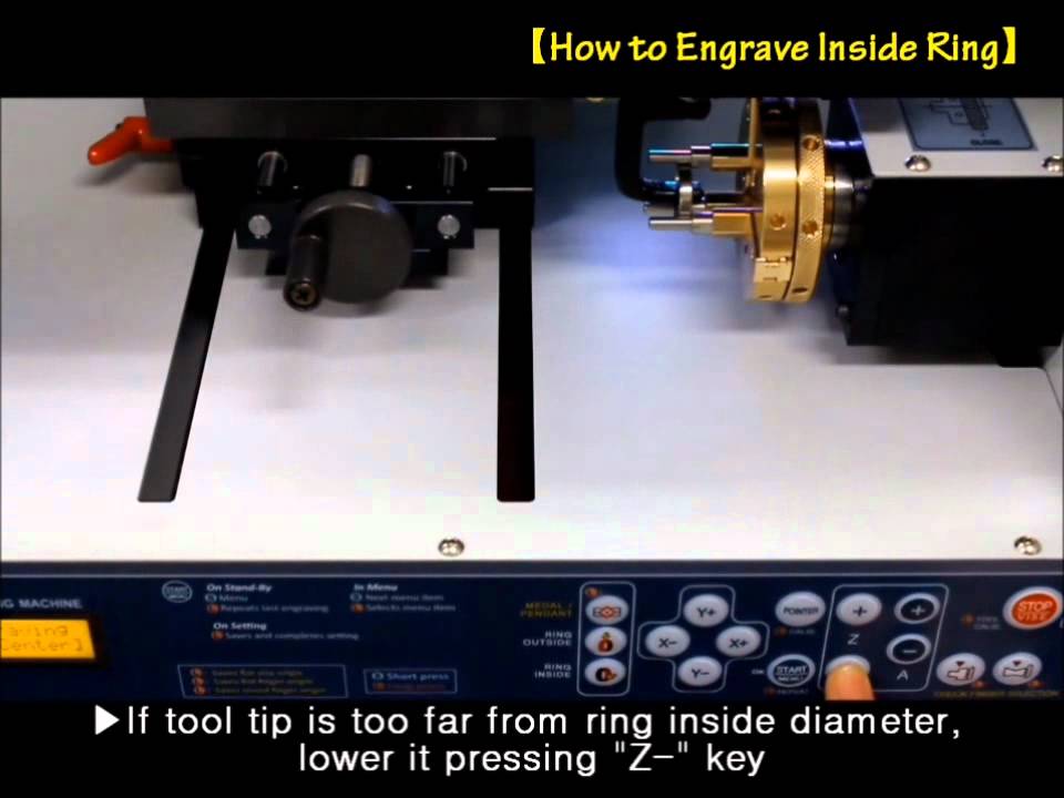 How to Engrave Inside Ring with MAGIC-7 - YouTube