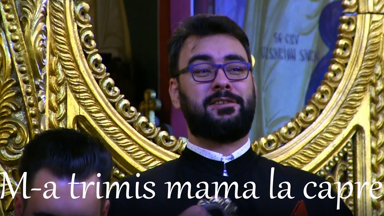 TRONOS colinde - M-a trimis mama la capre - YouTube