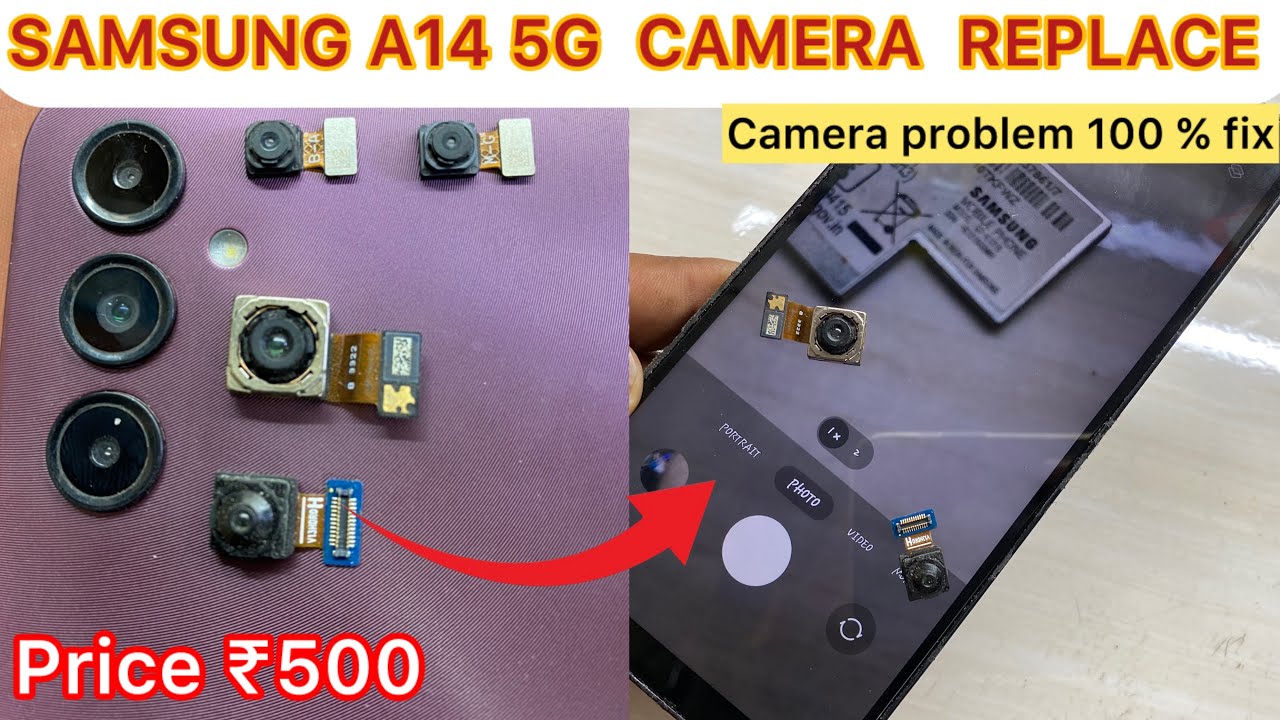 Samsung A14 5G Original Camera replace price | Samsung A14 5g Camera ...