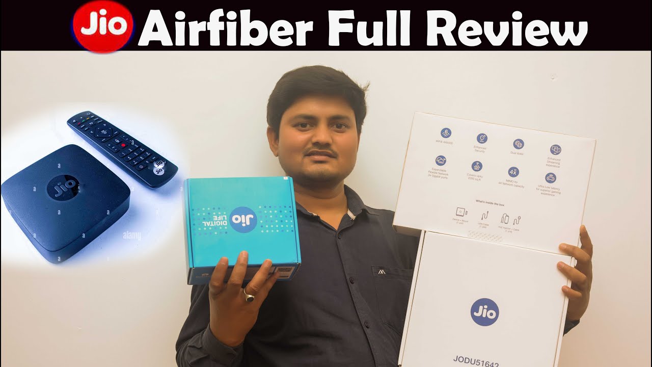 jio Airfiber Review|| Jio airFiber Installation - YouTube