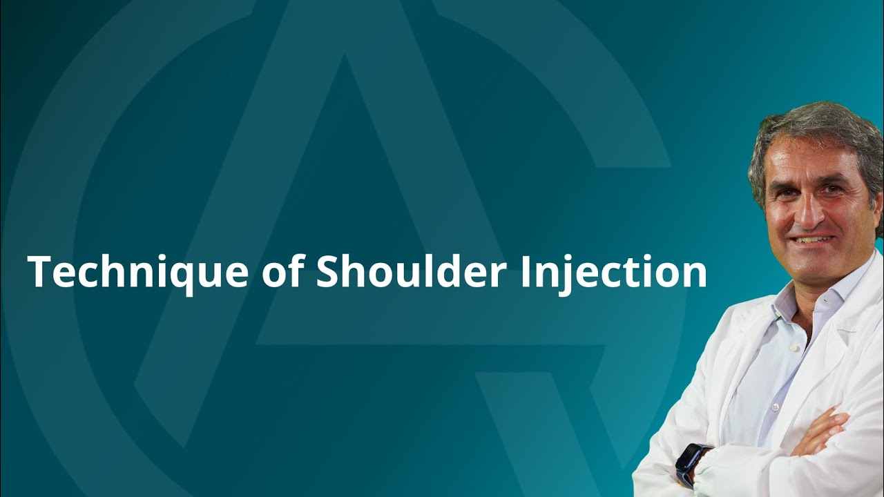 Technique of Shoulder Injection - YouTube