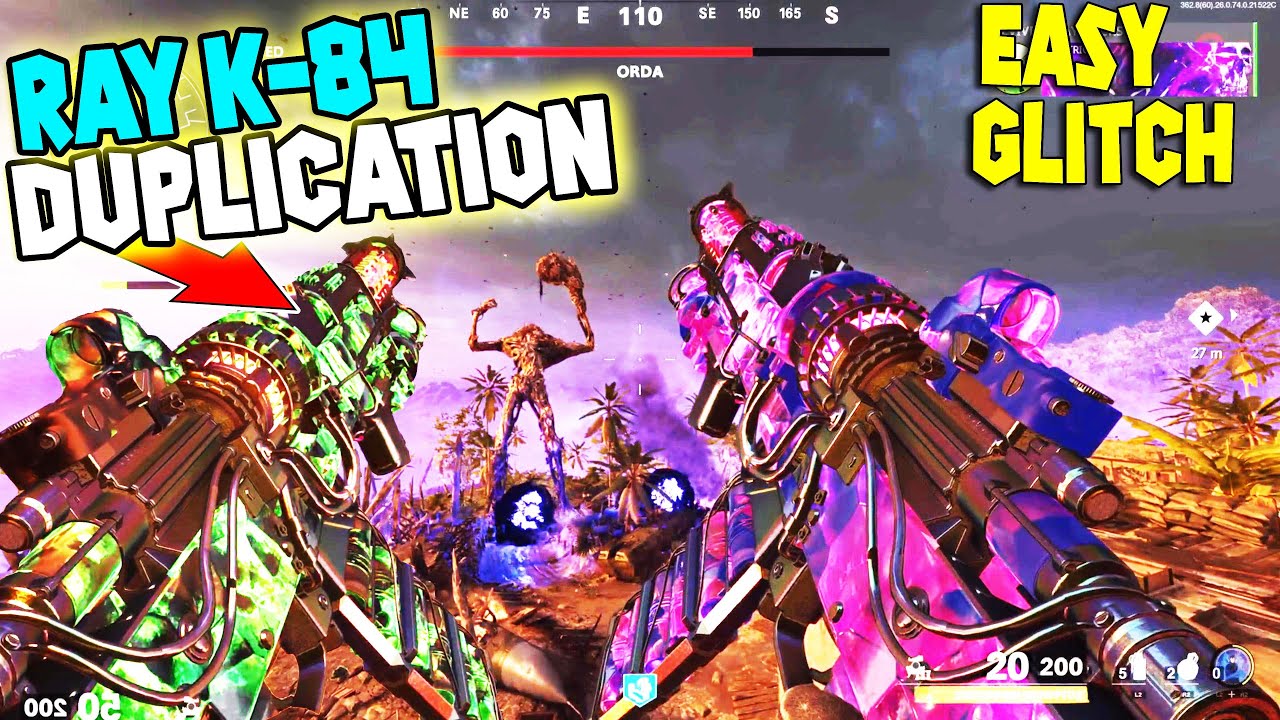 Zombies Firebase Z: DUPLICATE WONDER WEAPON RAY K-84 GLITCH. Cold War ...