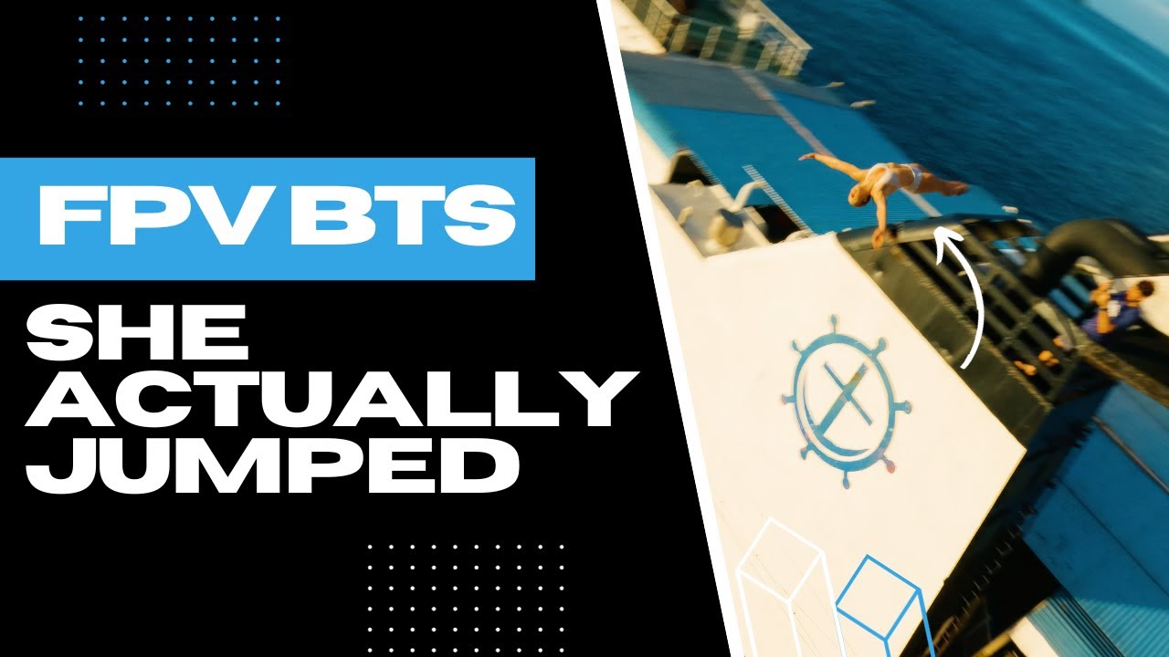 I CAN'T BELIEVE SHE JUMPED | 5" FPV Drone BTS | Fiji GoPro Creator ...