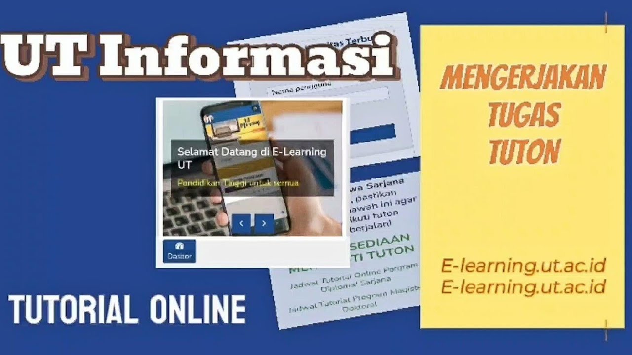 Cara Mengerjakan Tugas Tuton UT (@UTInformasi) - YouTube
