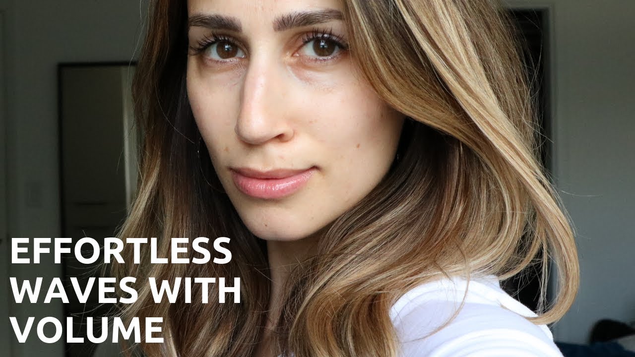 Hair Tutorial | Effortless waves with Volume - YouTube