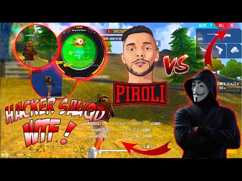 [PIROLI]FREEFIRE - PIROLI vs Hacker Squad - حوار حصري مع أخطر هكر فالسيرفر كل ما تود معرفته عن الهكر