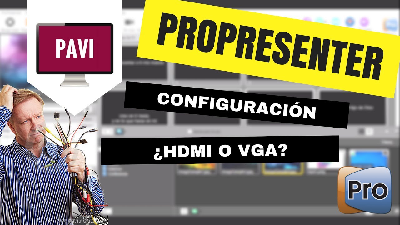 Configuración inicial de PROPRESENTER - YouTube