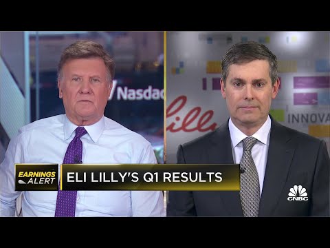 Eli Lilly CEO David Ricks breaks down Q1 earnings, obesity drug trial ...