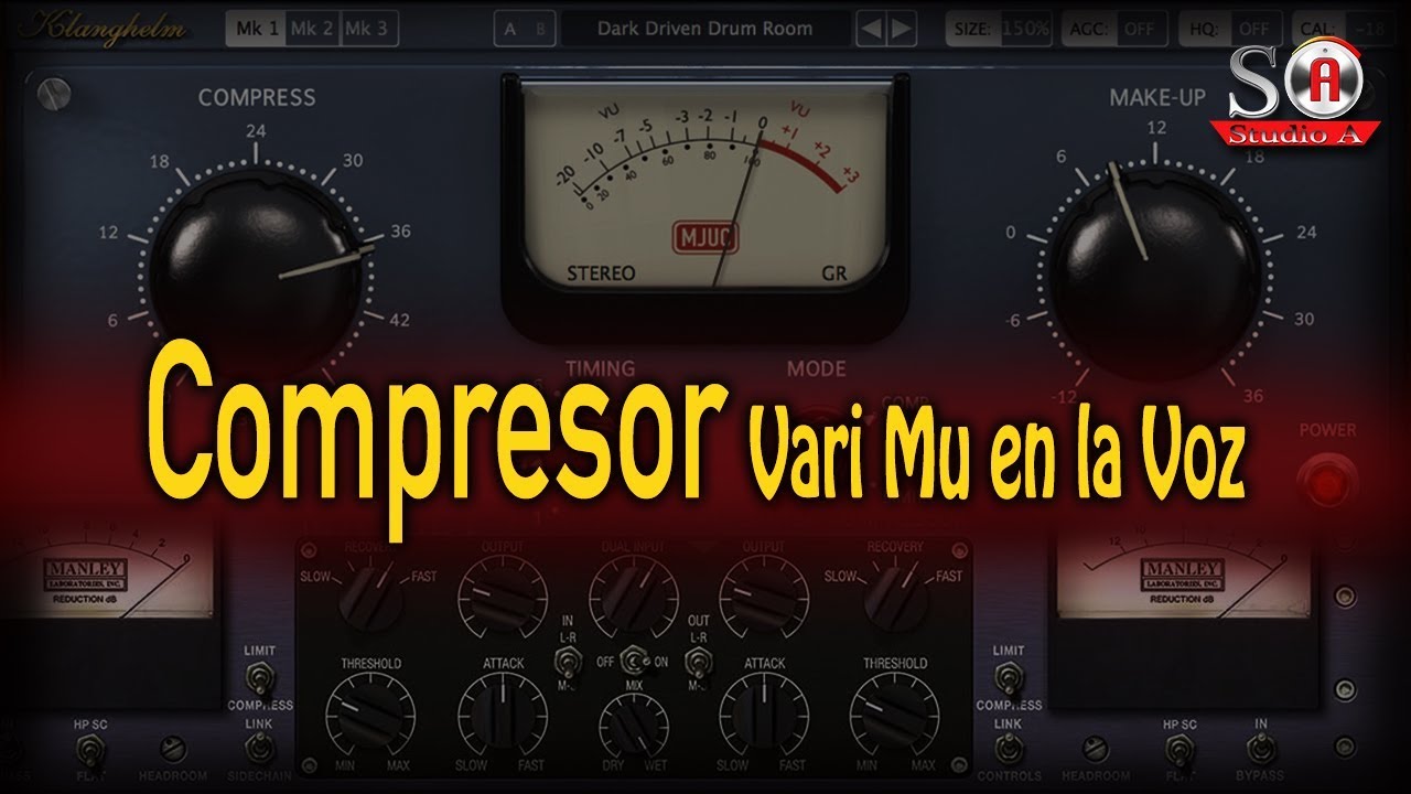 Compresor Vari Mu en La Voz - Studio A - YouTube