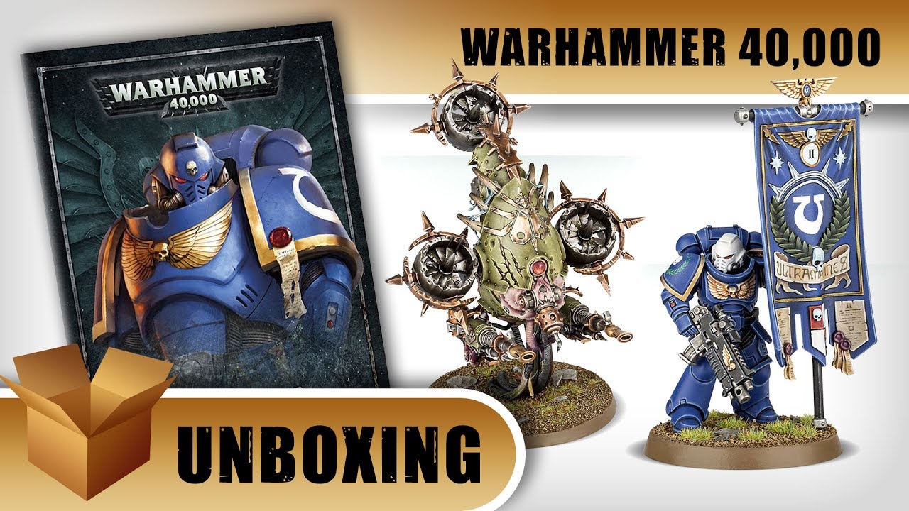 Unboxing: Warhammer 40,000 - Dark Imperium Starter Set - YouTube