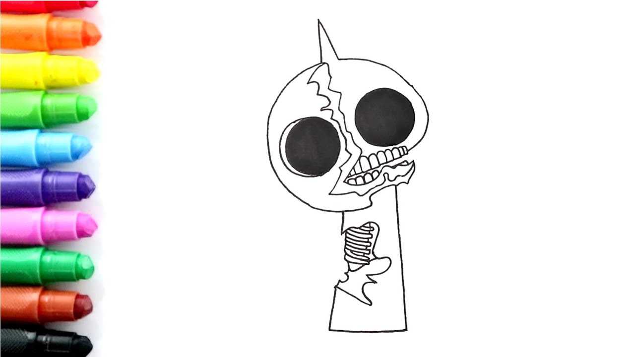 How To Draw BRUD PHASE 4 (Sprunki Incredibox) - YouTube