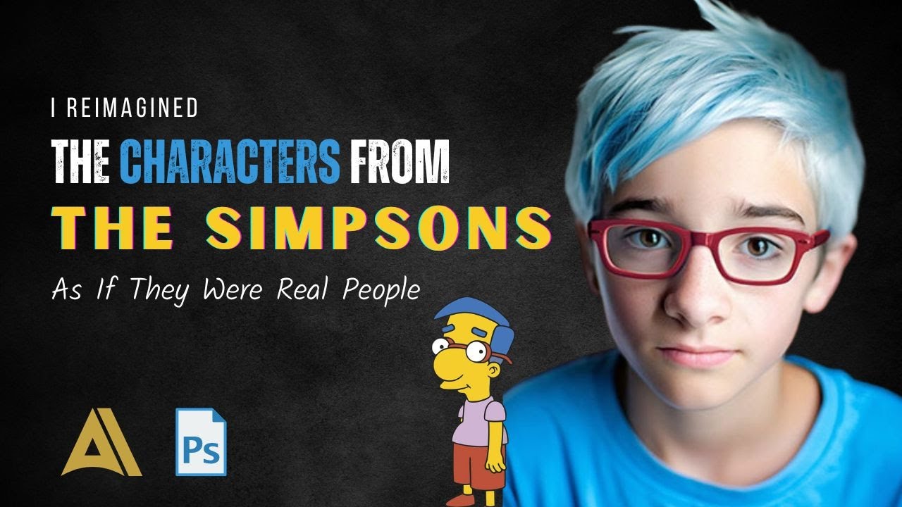 We Recreates The Simpsons Characters Realistically Using AI, #ai # ...