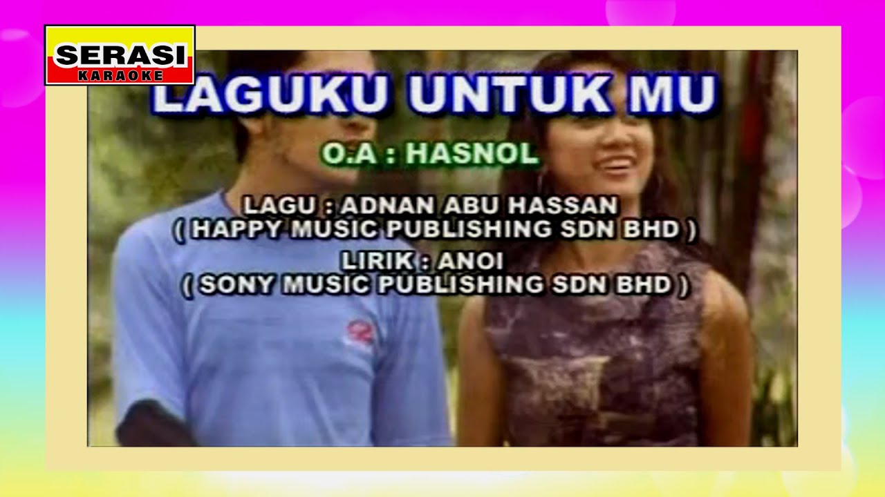 Hasnol - Laguku Untukmu KARAOKE - YouTube