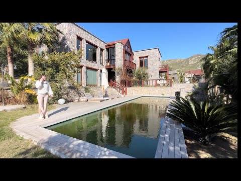 Bu nasıl Taş villa ? Şaşırtır 😎 Yalıkavak vs Gümüşlük Bali Konsept Avlular Bahçeler Havuzlar
