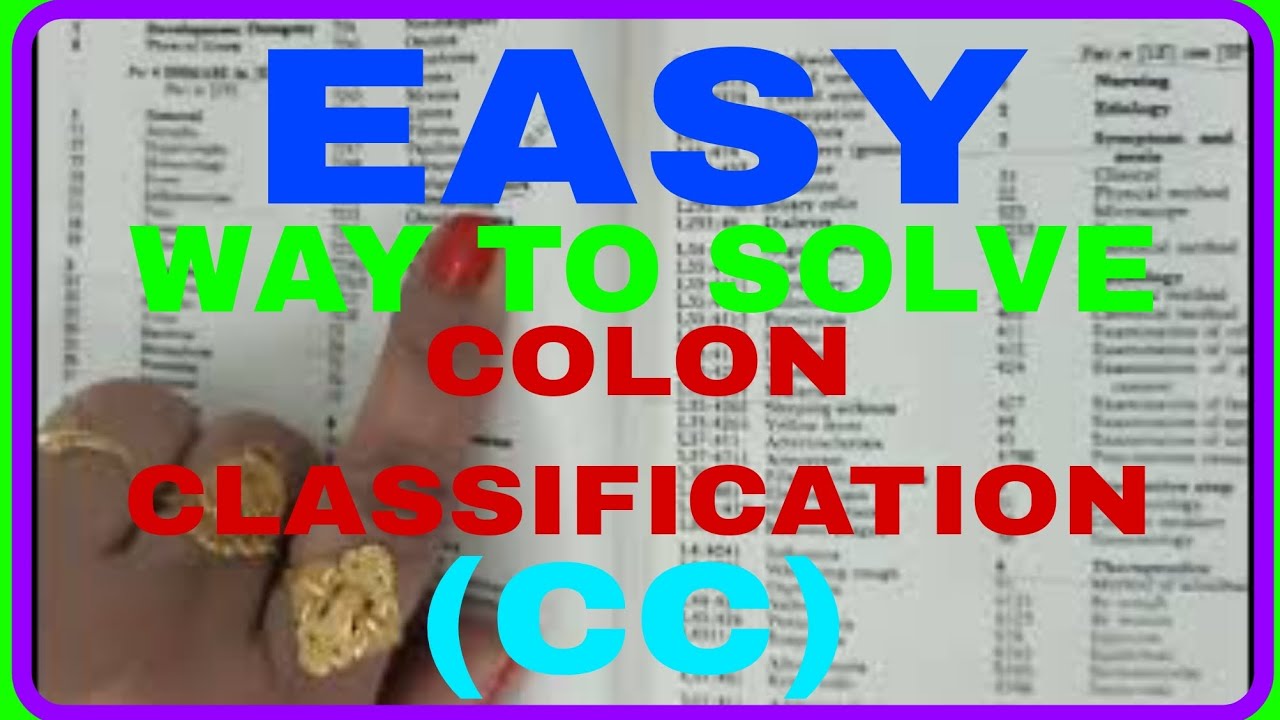 VMOU | IGNOU | BLIS-03 | DLIS-02 | EASY WAY TO SOLVE COLON ...