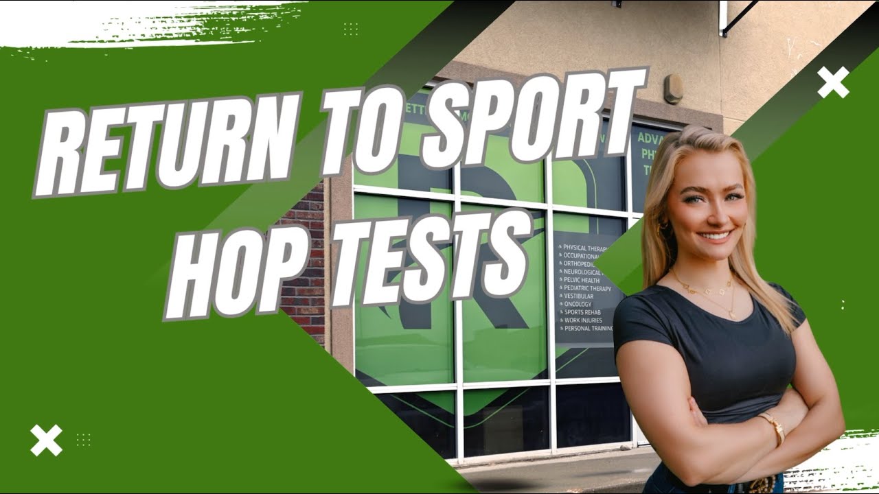 Hop Test - Return to sport testing for Knee Injuries - YouTube