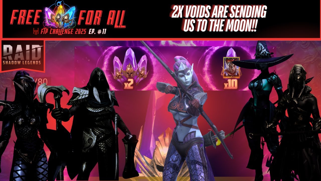 2x VOID SUMMONS are sending us to the MOON!! 🌙 Raid: Shadow Legends ...