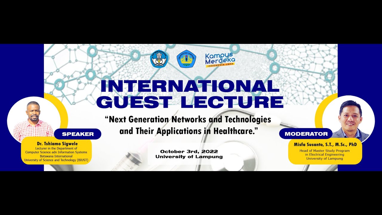 Live Kuliah International Guest Lecture Teknik Informatika Youtube