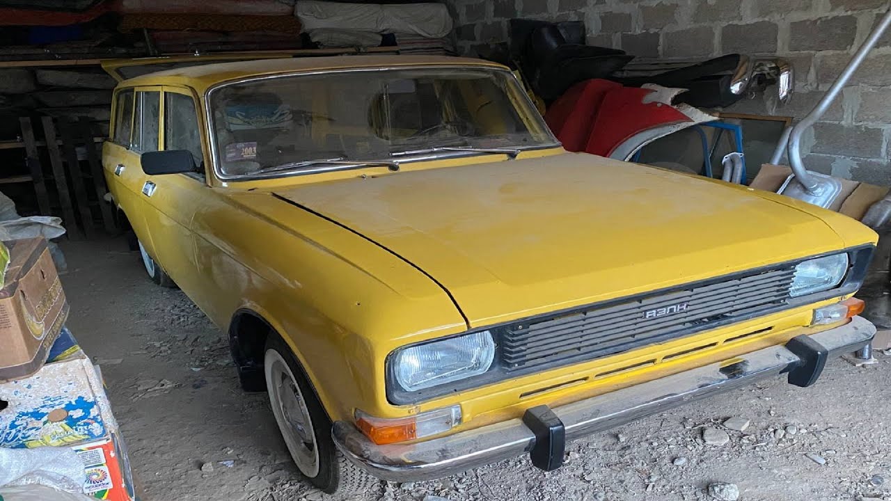 Started Moskvich 2137 after 2 years in garage - YouTube