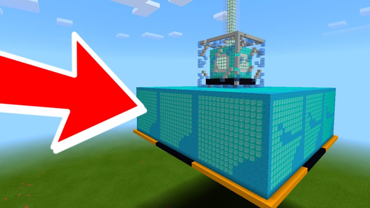 GIANT WORKING BEACON IN MINECRAFT TRAILER - YouTube