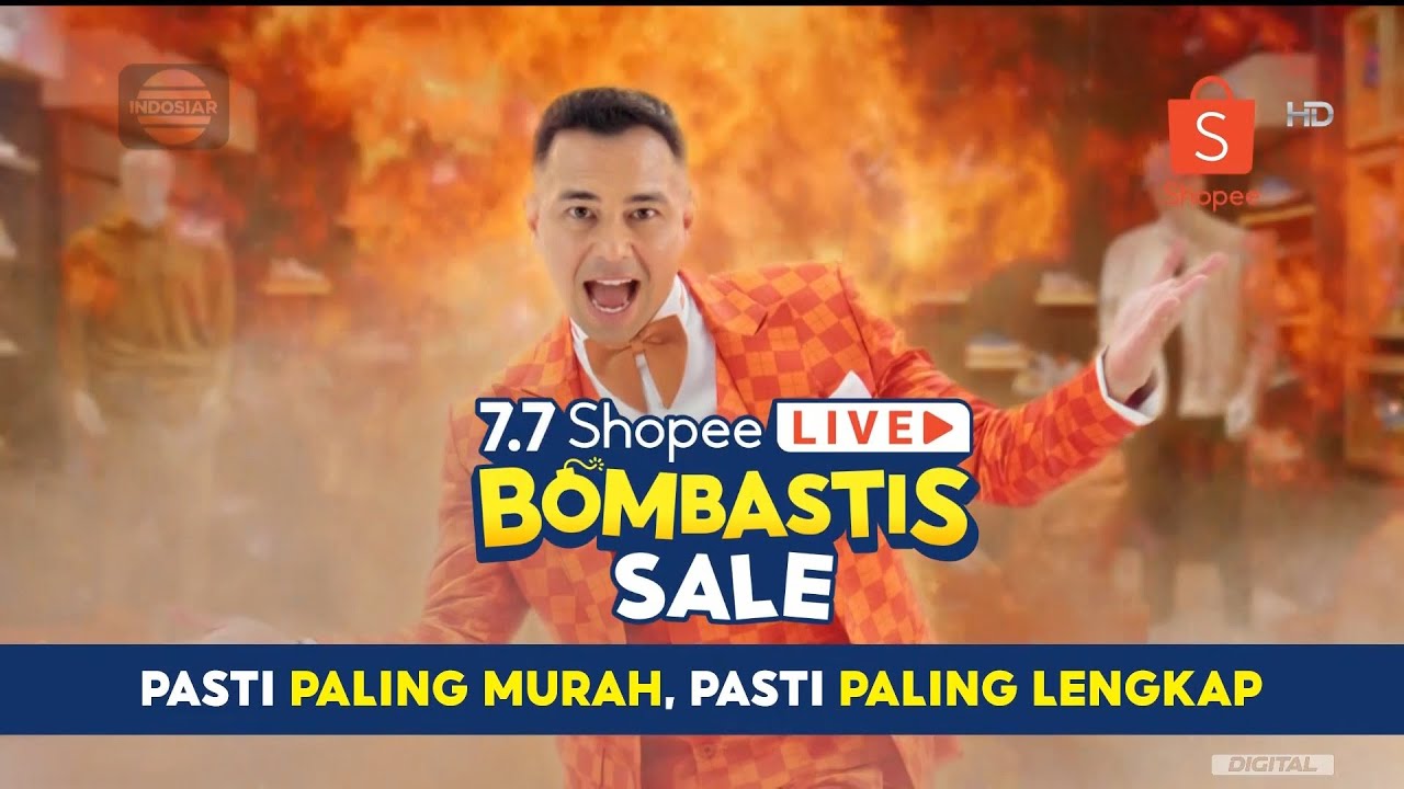 Iklan Shopee [7.7 Bombastis Sale] (06-2023) - YouTube