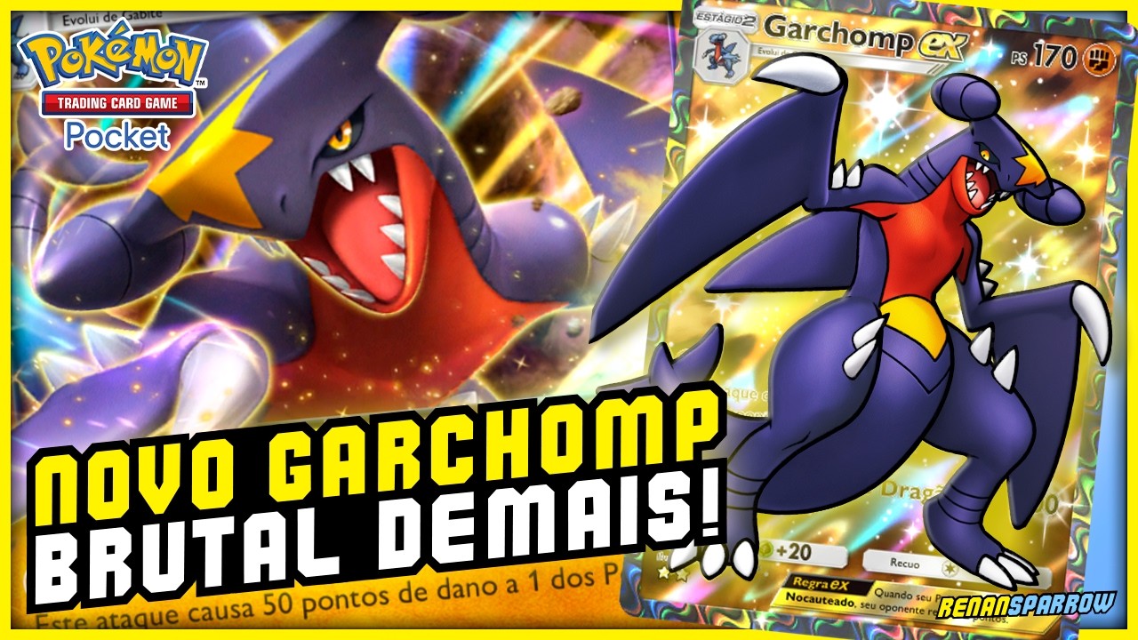 DECK GARCHOMP EX É O TERROR NOS OPONENTES! || Pokémon Pocket #122 - YouTube