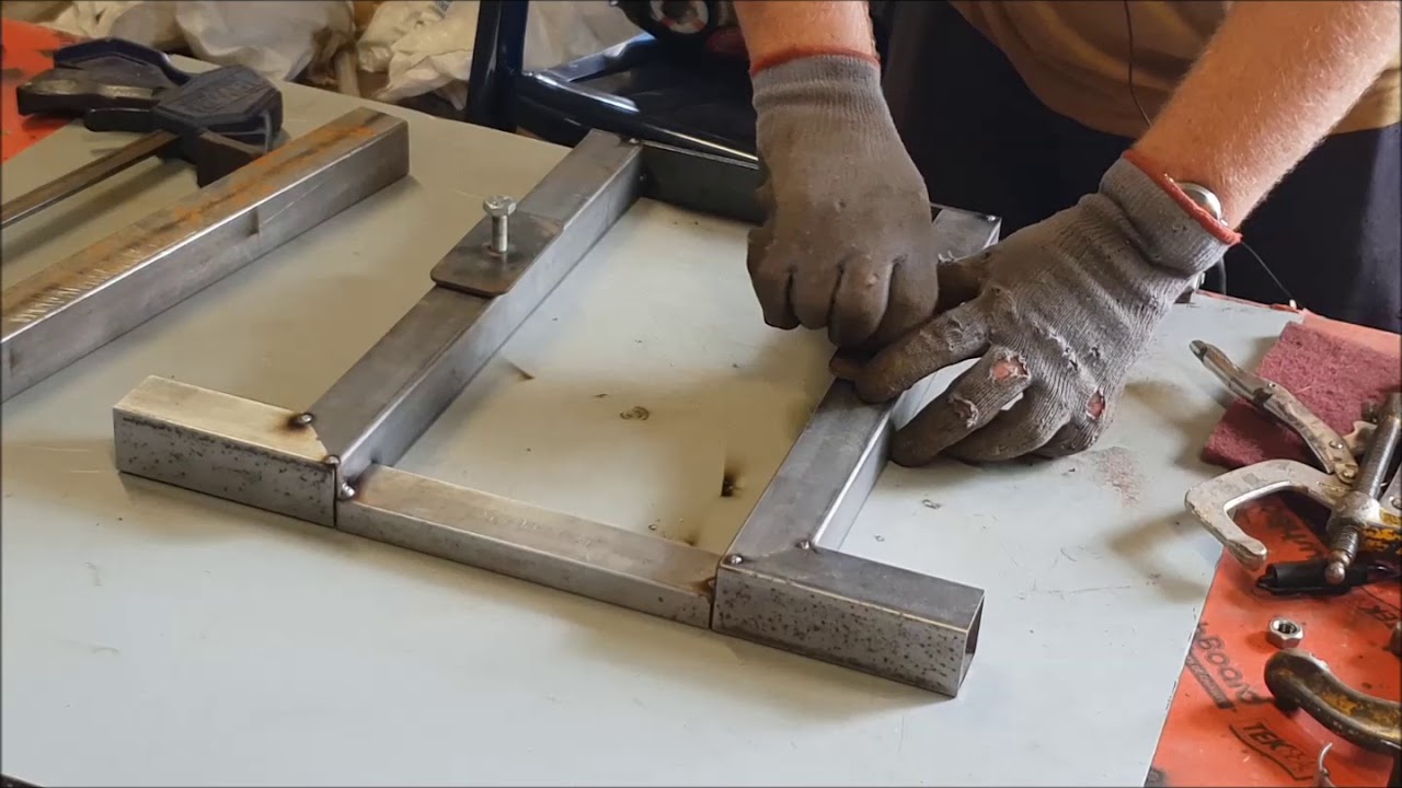 Ford GT40 replica chassis construction/fabrication Part 1 - YouTube