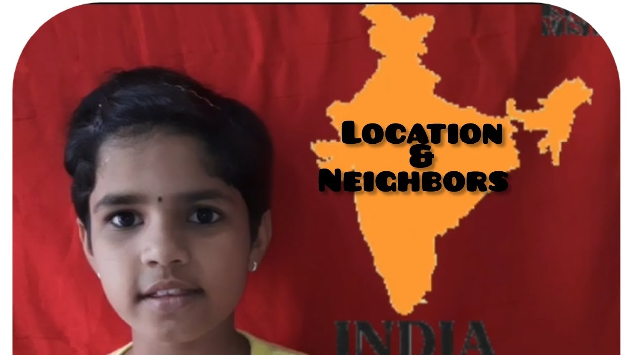 Location and Neighbouring countries of India - YouTube