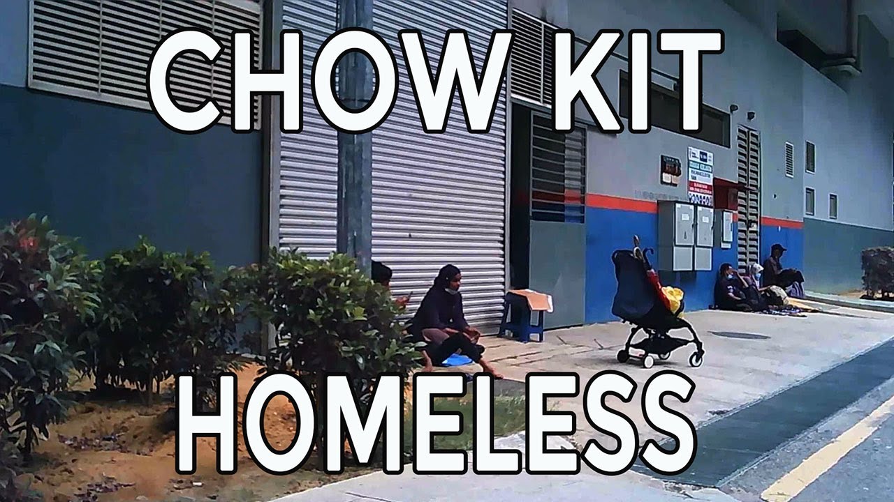 Tragic Homeless People Children on the Streets of Chow Kit Road - YouTube