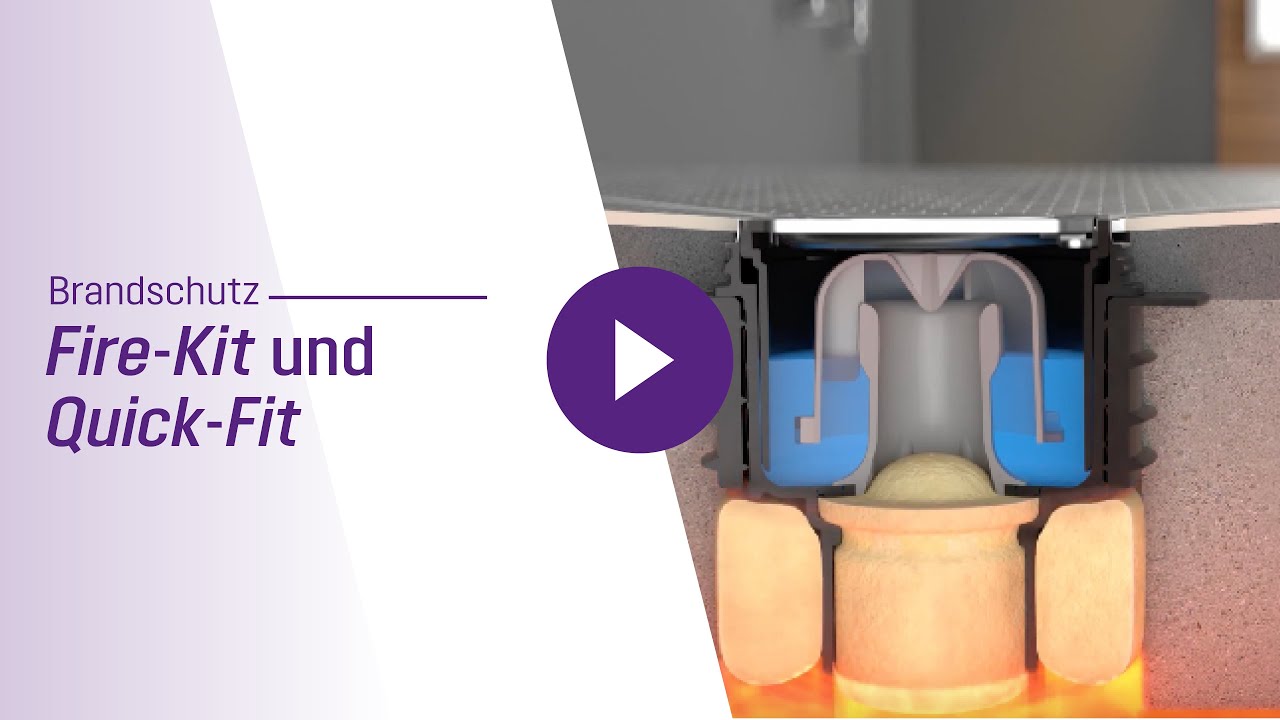 Brandschutz mit KESSEL FireKit und Quick-Fit | Funktionsvideo - YouTube
