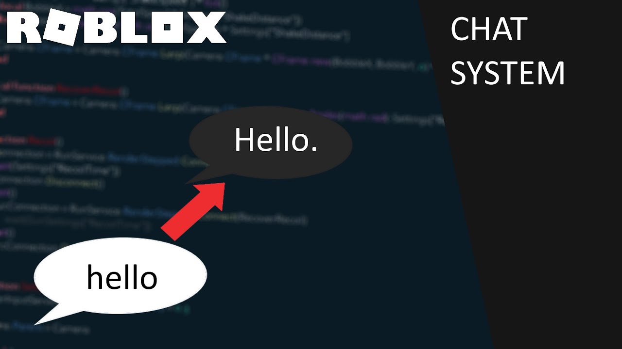 Advanced Chat System | Auto Capitals, Punctuations, Colors | ROBLOX ...