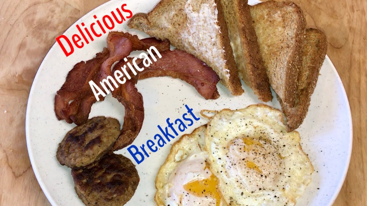 Eggs over Easy & Crispy Bacon | American Breakfast - YouTube