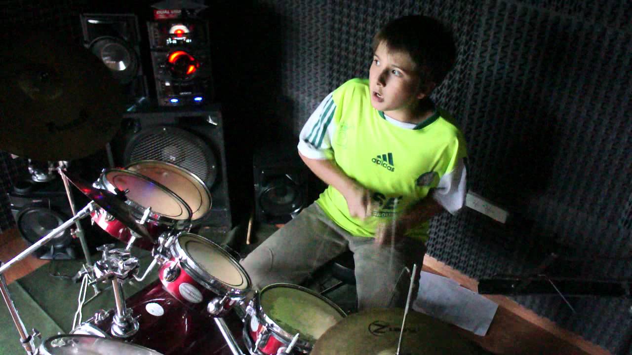Campanas en la Noche . Bateria Cover por Luchi Lopez 12 años - YouTube