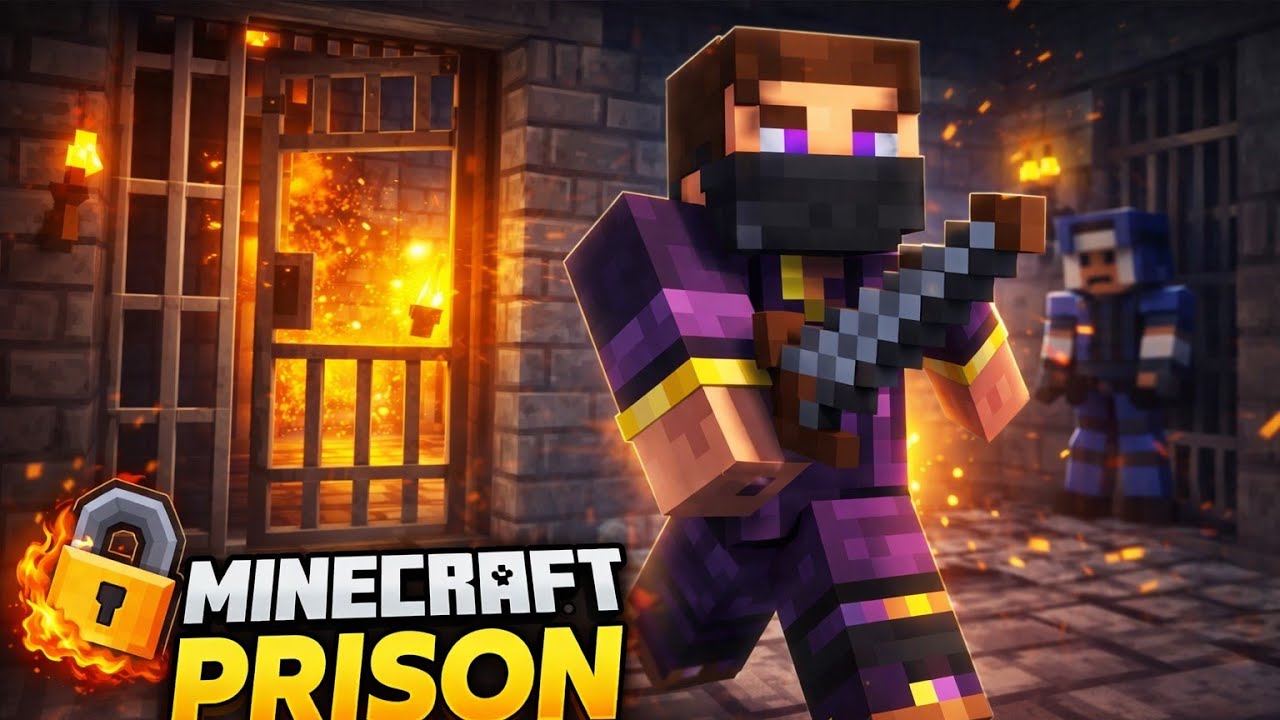 MINECRAFT PRISON ESCAPE#1 - YouTube