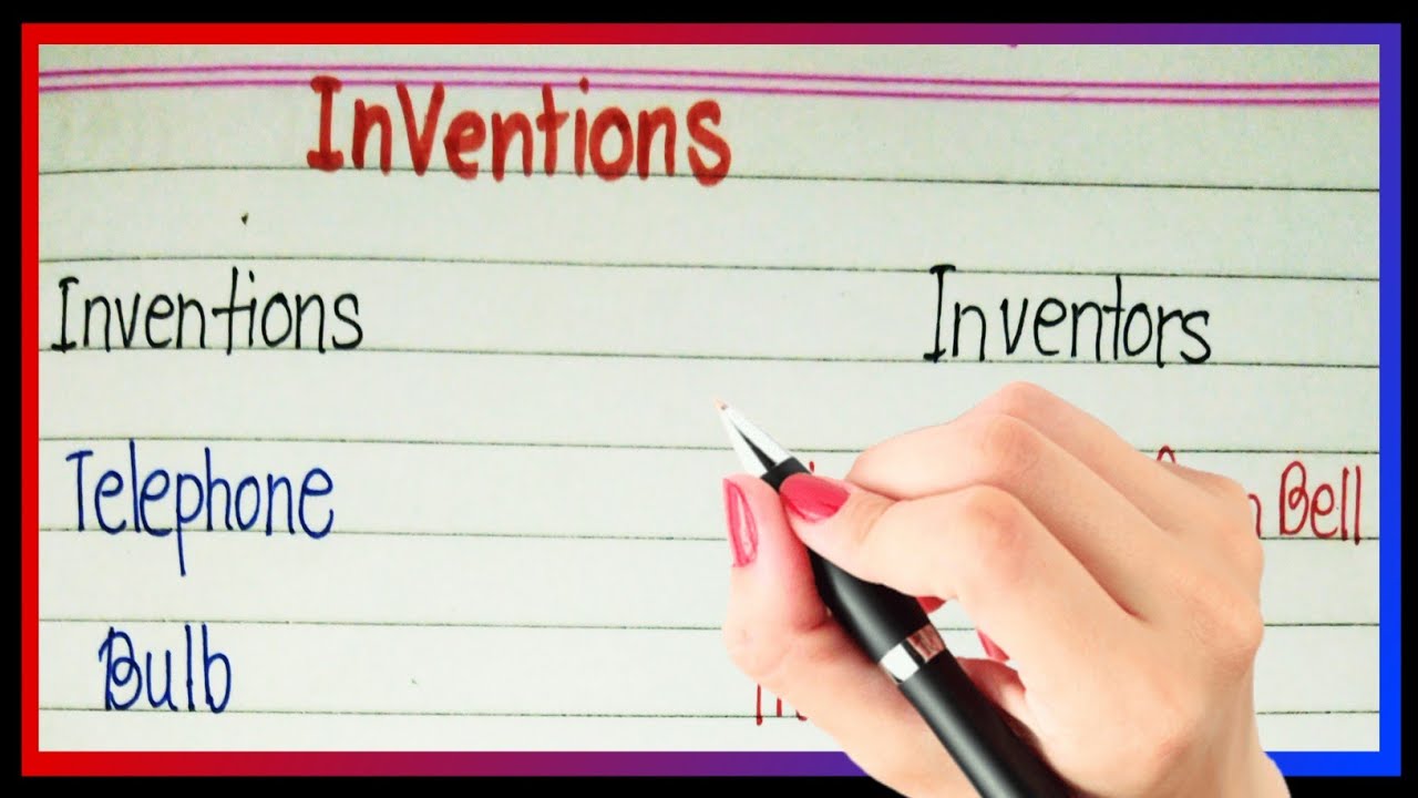Inventors with their invention | Who invented | Invention with their ...