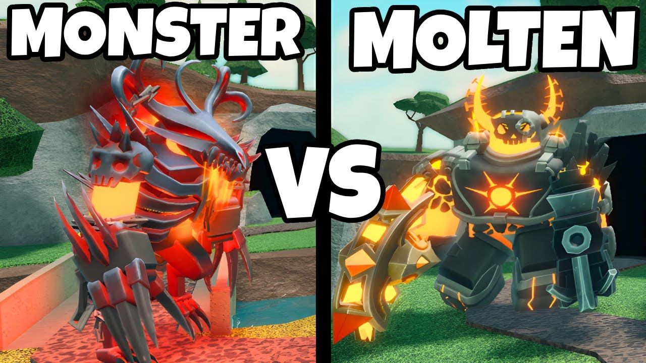 How Many MOLTEN MONSTERS Does it Take to Beat MOLTEN MODE? - Roblox ...