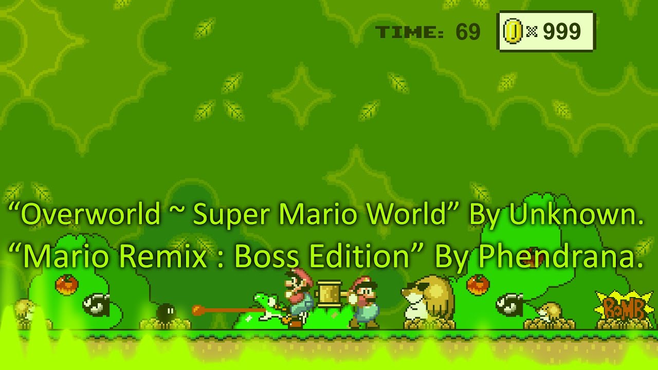 Mario Remix: Boss Edition ~ Overworld (Super Mario World) SOUNDTRACK ...