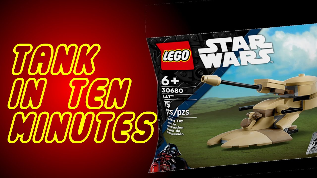 Assembling the mini Lego AAT in 10 minutes - YouTube