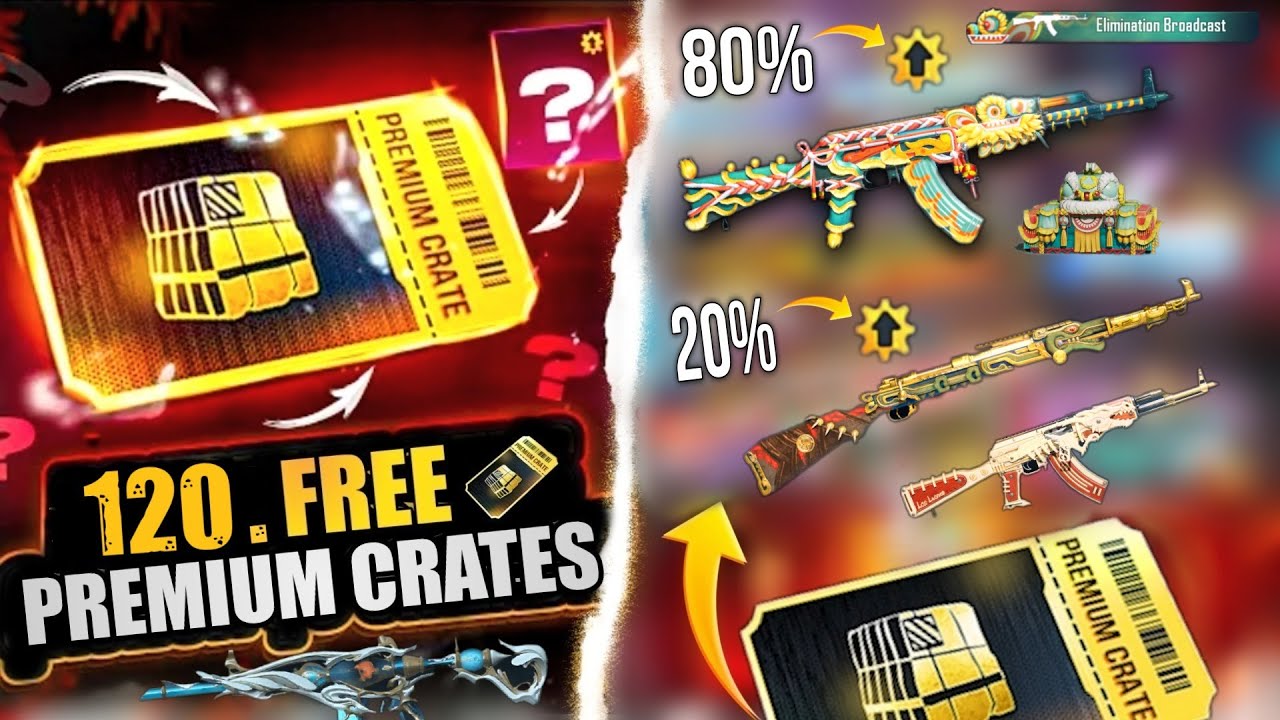 New Premium Crate Is Here | 120 Free Premium Crates Trick | New Premium ...
