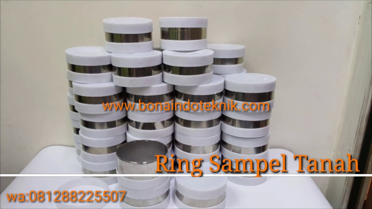 Jual ring sampel tanah | Soil sampler tube - YouTube