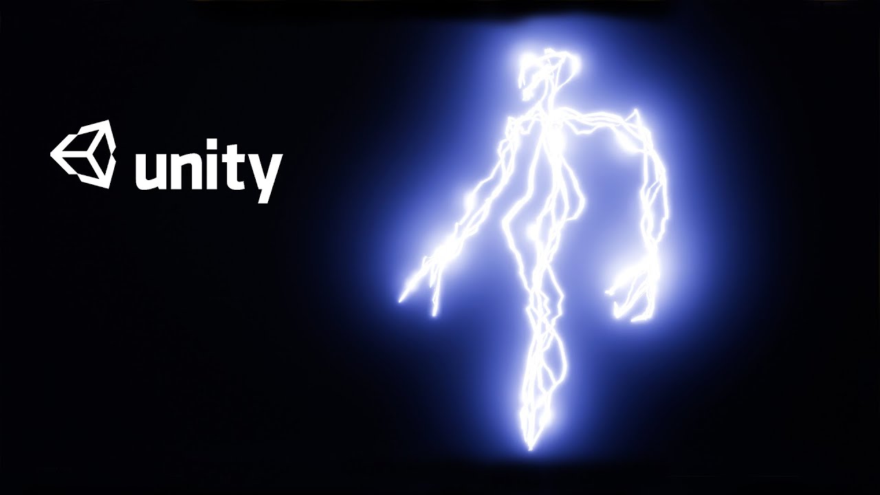Lightning elemental (Unity engine ready low-poly animated model) - YouTube