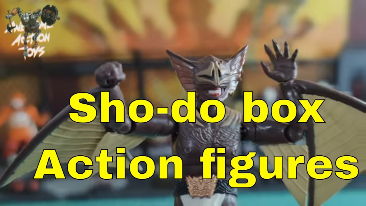 1:18 scale Sho-do box toy action figure awesomeness. Love these! - YouTube