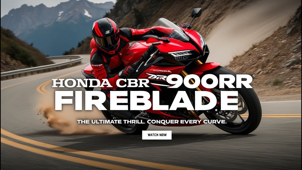 Honda CBR 900RR Fireblade: The Legend Returns with a Roar! - YouTube