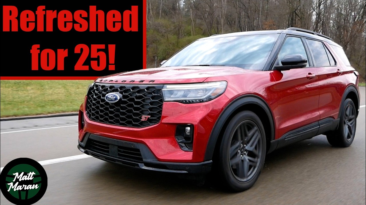 Review: 2025 Ford Explorer ST - Best Sporty 3-Row? - YouTube