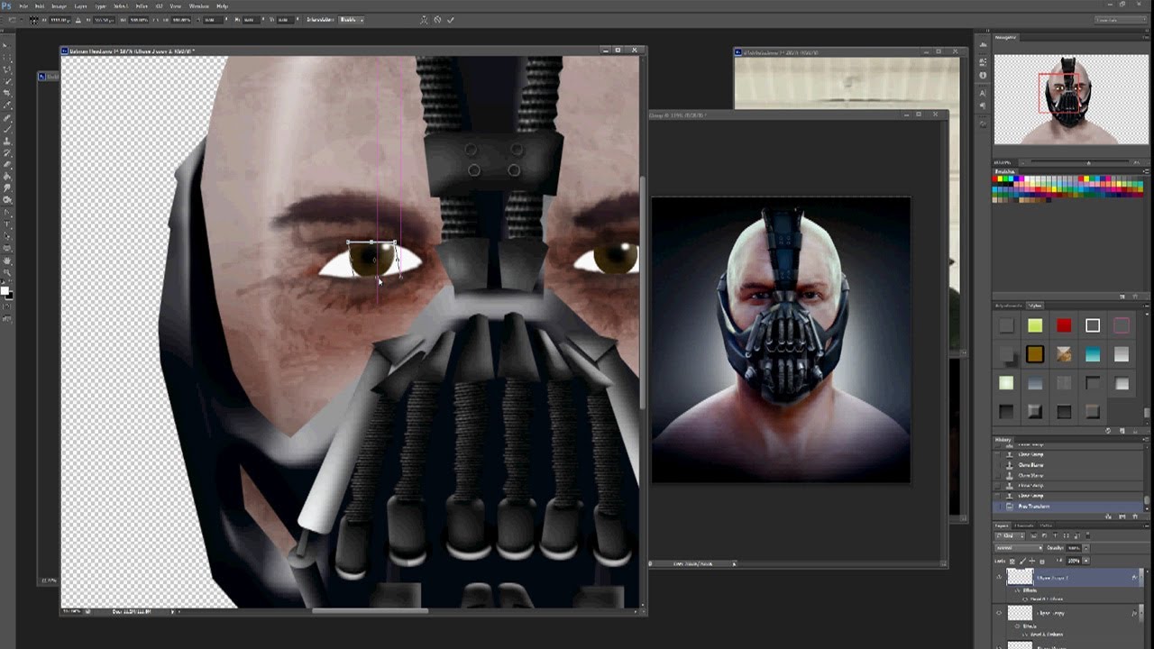 Creating Bane - The Dark Knight Rises - YouTube