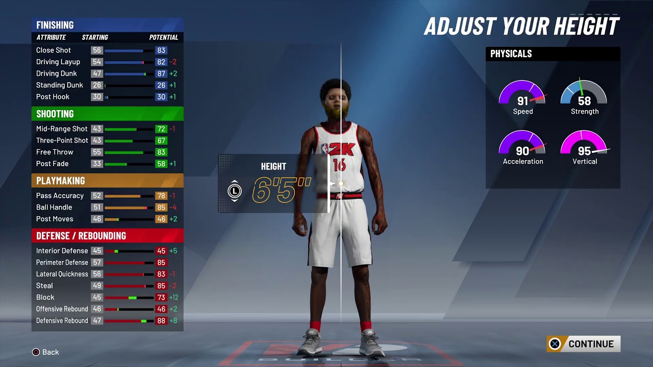 2k20 2way slashing playmaker build - YouTube