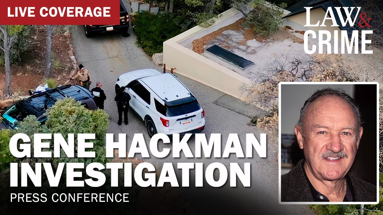 LIVE: Gene Hackman Death Investigation - Press Conference - YouTube