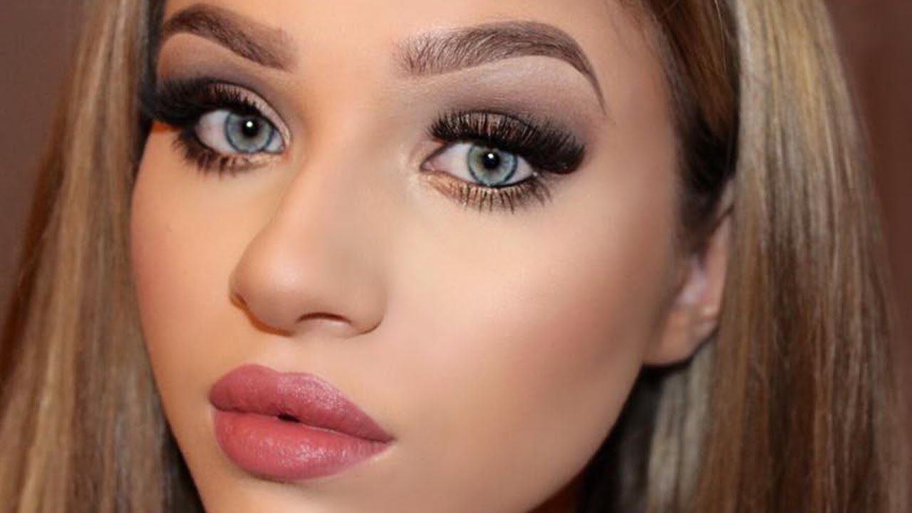 New Year's Eve Makeup Tutorial | Urban Decay Smoky Palette - YouTube