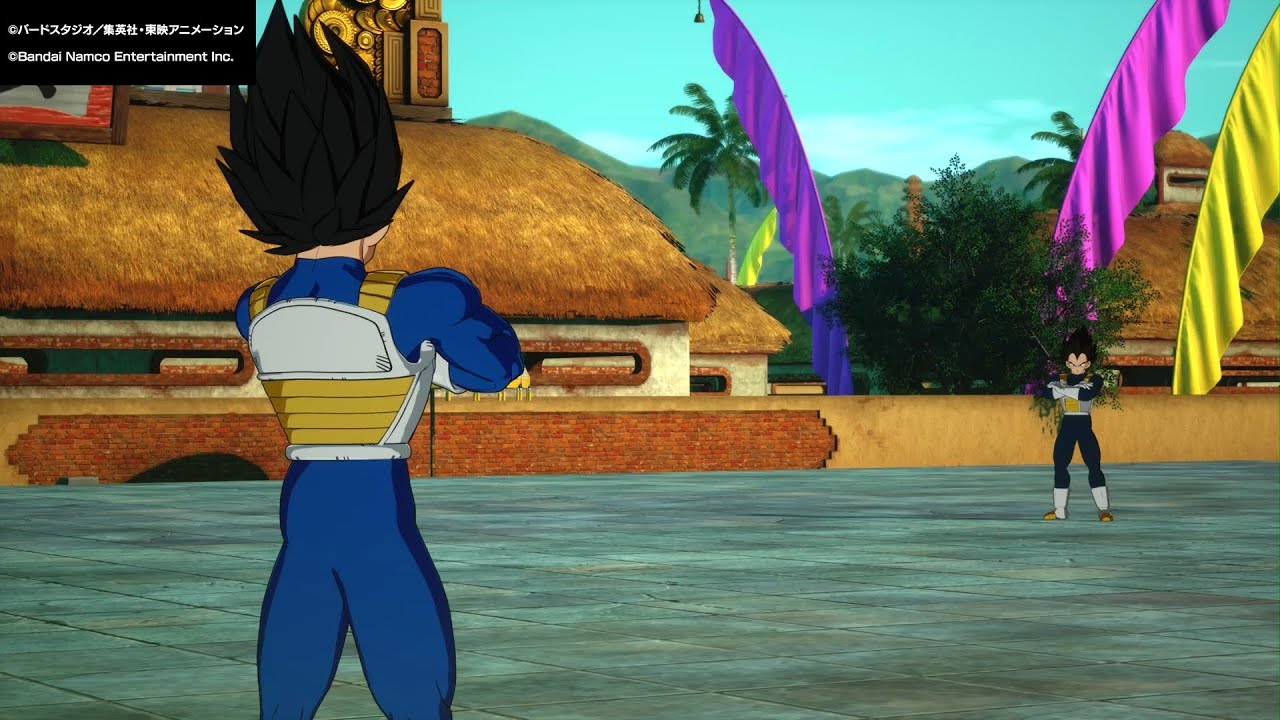 【DBSZ】ベジータ（Z・前期） VS ベジータ（超） - YouTube